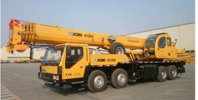 China Lifting Hydraulic 35000KG/35T  Truck Crane With 47M Telescopic Boom for sale