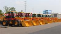 China Strong Frame Small Wheel Loader Operating Weight 10T With FOPS Cabin for sale