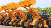 China Strong Frame Small Wheel Loader Operating Weight 10T With FOPS Cabin for sale