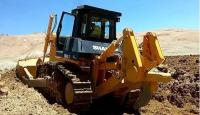 China 420HP Yellow Hydraulic Shantui Bulldozer SD42, Operation Weight 53T With Cummins Engine, ROPS Cabin, Ripper for sale