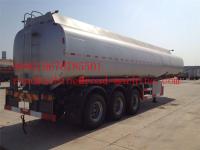 China White Color Liquid Tanker Truck , Oil Fuel Tank Truck 371hp 20 - 25m3 for sale