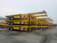 China 3 AXLES/60T TRACTOR SKELETON TRAILER,40 FOOT/ 45 FOOT CONTAINER SEMI TRAILER for sale