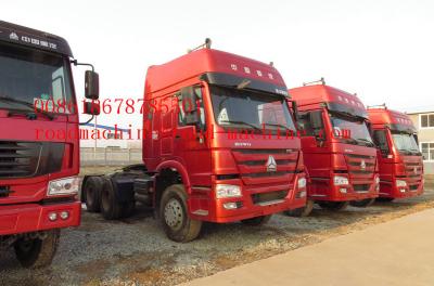 China Sinotruk Howo Prime Mover Truck 336hp 4x2 Tractor Truck Dimension  6110 X 2496 X 2958mm With 2.0inch for sale
