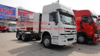 China Sinotruk Howo 371hp Diesel Tractor Truck 6x4 Prime Mover Head for sale