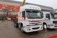 China 6X4 EUROII SINOTRUK HOWO Tow Tractor Truck RHD 10 Wheels 371 HP ZZ4257S3241W for sale
