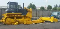 China Operating Weight 17000KG Shandtui Bulldozer With Straight Tilt / Angle  Blade Cummins 165HP Engine for sale