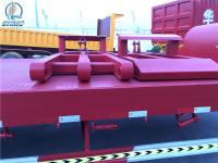 China Utility Semi Trailer Trucks 8300mm X 2500mm X 1650mm 10.00R22.5 Tire for sale