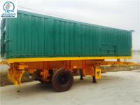 China Double Containers Promo Sino Semi Trailer Trucks Low Bed 90# 3.5 Inch King Pin for sale