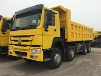 China Front Hydraulic Lifting Dump Tipper Truck SINOTRUK HOWO 371HP 12 Wheels LHD 31tons 20-30CBM ZZ3317N3567W for sale