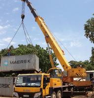 China Weichai Engine XCMG Brand Truck Crane , Telescope Boom Crane Model XCT35 Max.Loading , Operating Weight 35t 213KW for sale