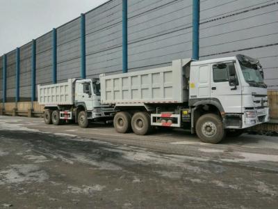 China White Heavy Duty Dump Truck , 10 Wheeler 20 Tons 6x4 Tipper Truck for sale
