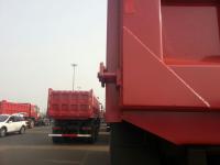 China International Mining Dump Truck HYVA Front Tipping System / Large Tipper Truck for sale