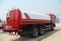 China Sinotruk ISO CCC Liquid Tanker Truck , Water Truck Tanks Green Water Carrying 15 - 25CBM for sale