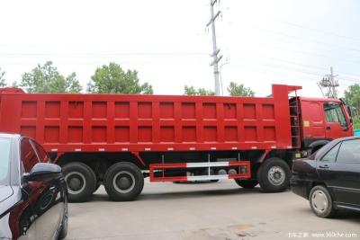 China LHD 6X4 SINOTRUK HOWO Tipper Dump Truck Euro 2 336HP Engine HYVA Front Lifting for sale