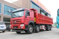 China 50 - 60T Howo 8x4 Dump Truck With 4 - Stroke Direct Injection Diesel Engine for sale