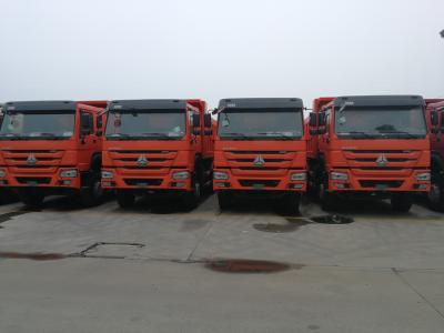 China 8X4 371HP Howo A7 Dump Truck With High Performance Engines Yellow Color for sale