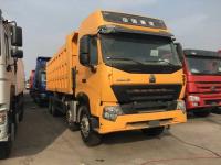 China Sinotruk Howo A7 8X4 371HP 30 Ton Dump Truck With 12  Tires 1 Year Warranty for sale