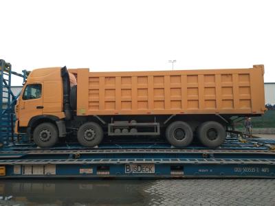 China Sinotruk Howo A7 8X4 371HP 30 Ton Dump Truck With 12  Tires 1 Year Warranty for sale