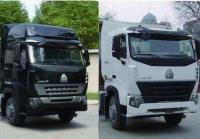 China Two Sleepers Cabin Sinotruk Howo A7 6x4 Tractor Truck 351 - 450hp Euro 2 for sale