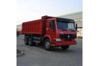 China Middle Lifting Heavy Duty Dump Truck , Sinotruck Howo 6x4 10 Wheeler Truck for sale
