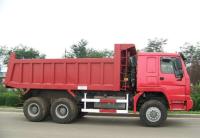 China Middle Lifting Heavy Duty Dump Truck , Sinotruck Howo 6x4 10 Wheeler Truck for sale