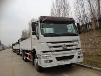China 40 Ton Euro II ZF8098 Steering Sinotruk Howo7 Heavy duty Cargo Trucks with 10tires LHD336HP Sigle bed for sale