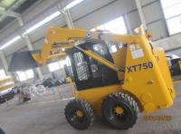 China ISO CCC Compact Wheel Loader XT750 Skid Steer Loader, Bucket 0.55m3 , Load Weight 870kg for sale