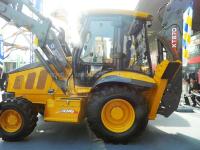 China High Driving Speed Compact Wheel Loader XT870 Backhoe Loader, Loader Bucket 1m3 , Dig Bucket 0.3m3 for sale