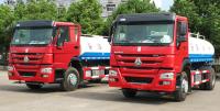 China 6480KG Total Weight 5CBM Chemical Liquid / Petroleum Transported Tank Truck for sale