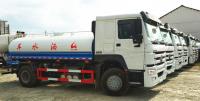 China 6480KG Total Weight 5CBM Chemical Liquid / Petroleum Transported Tank Truck for sale