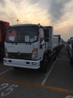 China Single Cabin Sinotruk 3T 4x2 Light Dump Truck With Cargo Box White Color for sale