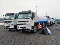 China 15m3 6x4 Powerful Water Tank Truck Dimensions10350×2496×3048 1500L,White Color for sale
