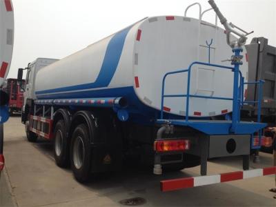 China 10 wheels Sinotruk Howo LHD 15 ~ 20 KL Liquid Tanker Truck For Water Transport for sale