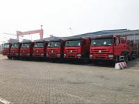 China 371hp 6x4 40 - 50 Ton Sinotruk Howo Dump Truck Max. Speed 75 Km / H for sale