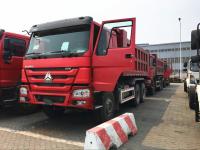 China 371hp 6x4 40 - 50 Ton Sinotruk Howo Dump Truck Max. Speed 75 Km / H for sale