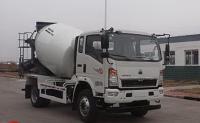 China Sinotruk Howo 8m3 Concrete Mixing Transport Trucks 380 HP 6 X 4 10 Wheel Tyre,In White Color for sale