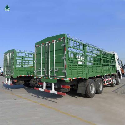 China 371HP EuroII Emission 12 Tyres 8 x 4  Heavy Duty Trucks Loading 60000KG for sale