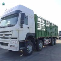 China 371HP EuroII Emission 12 Tyres 8 x 4  Heavy Duty Trucks Loading 60000KG for sale