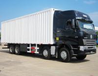 China Sinotruck Howo 8 x 4 Heavy Duty Trucks , 420 HP Fit  Mountain Road for sale