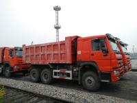 China Ventral Lifting Liquid Tanker Truck 6x4 Tipping Dumper Sinotruk Howo 10 Wheeler Tipper Dump Truck for sale
