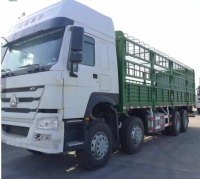 China SINOTRUK HOWO 8x4 Heavy Cargo Trucks Stake Box Type Loading 40t - 50t 336hp - 371hp  Euro 2 for sale
