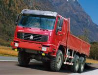 China COLORFUL 350HP 6x6 Heavy Cargo Truck All Wheel Drive , Diesel Truck for sale