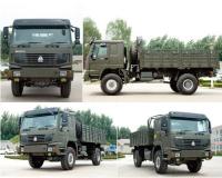 China Military 4x4 Heavy Cargo Trucks All Wheel Drive With EURO III Emission Standard for sale
