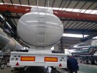 China Sinotruk Three Axles 45000 - 50000 Liters Fuel Tank Semi Trailer 7 Compartments With Pump for sale