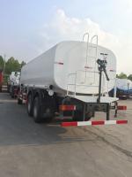 China 6x4 20000 Liters Fuel Liquid Tanker Truck With Electrical System White for sale