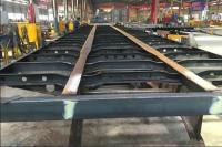 China Lightweight Column Semi Trailer Trucks Deadweight 6 Tons 3 Axle 13 Meters for sale