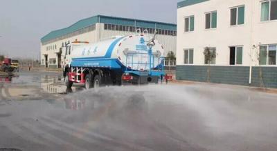 China Sinotruk CLW Sprayer Water Truck / Liquid Tanker Truck 20m3 EURO II HW76 With Air Conditioner for sale