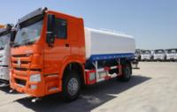 China Sinotruk CLW Sprayer Water Truck / Liquid Tanker Truck 20m3 EURO II HW76 With Air Conditioner for sale