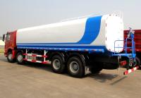 China 8x4 HOWO Heavy Duty Chemical Liquid Tanker Truck 11990 × 2500 × 3563 Overall Dimension for sale