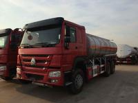 China Diesel Fuel Oil Liquid Tanker Truck 5995×2050×2480 6x4 Tank Volume for sale